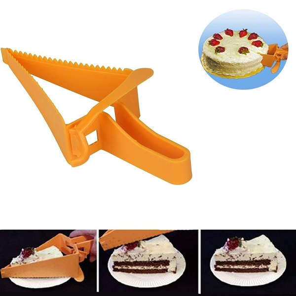 New Cake Pie Slicer Sheet Guide Cutter Server Bread Slice Kitchen ...