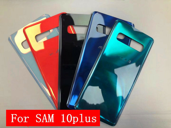 For Samsung Galaxy S10 S10Plus S10e OEM Battery Cover Glass Housing ...