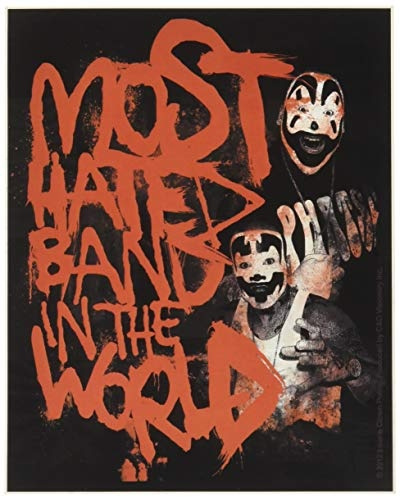 icp hated, officially licensed original artwork,, 4" die-cut vinyl ...