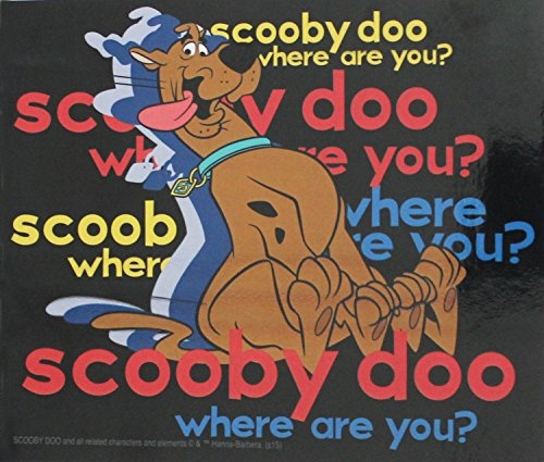 Licenses Products Hanna Barbera Scooby Doo Where are You Sticker | Wish