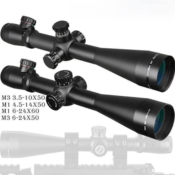 M3 3.5-10x50/ M3 6-24x50/ M14.5-14x50/ M1 6-24x60 Optics Riflescope ...