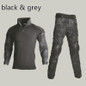 Tactical Camouflage Military Uniform Clothes Suit Men US Army Clothes ...