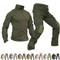 Tactical Camouflage Military Uniform Clothes Suit Men US Army Clothes ...