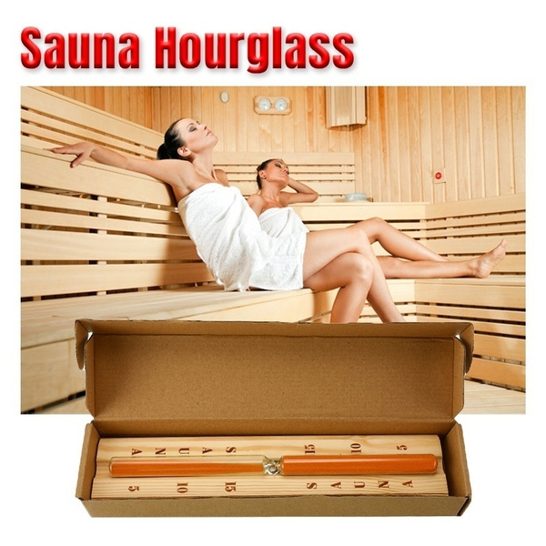 Wood Sauna Accessory Sauna Sand Timer Hourglass Best 15 Minute Wall ...