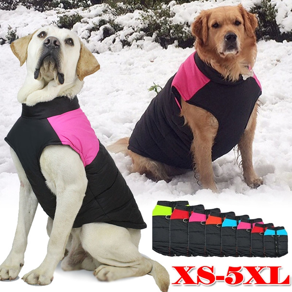 Hot New Winter Warm Pet Dog Clothes Warm Big Dog Coat Puppy Clothing ...