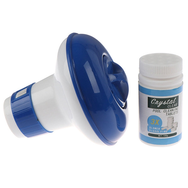 Pool Cleaning Tablets Disonfectant Swimming Pool Clarifier Floating ... Pool Cleaning Tablets Disonfectant Swimming Pool Clarifier Floating ...