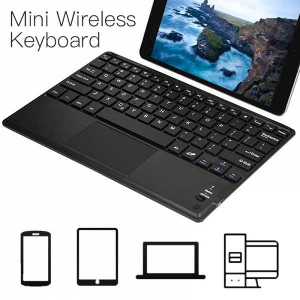 Mini Wireless bluetooth 3.0 Keyboard With Touchpad for Windows Android ...