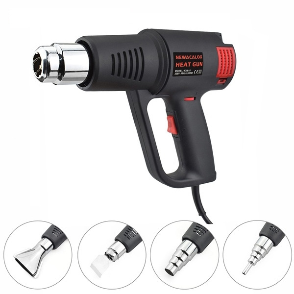 220V 1500W Industrial Electric Hot Air Gun Stepless Thermoregulator ...