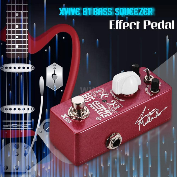 XVIVE B1 BASS SQUEEZER Bass Compressor Compression Effect Pedal with ... XVIVE B1 BASS SQUEEZER Bass Compressor Compression Effect Pedal with ...