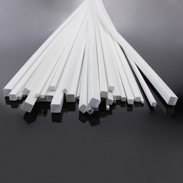36pcs Styrene ABS Square Tube Square Pipe Sections 500mm Architectural ...
