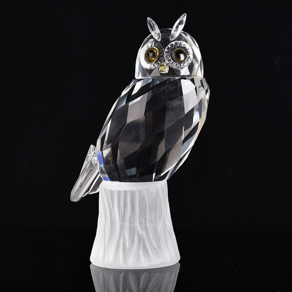 Home & Living Home Décor Crystal Owl etna.com.pe