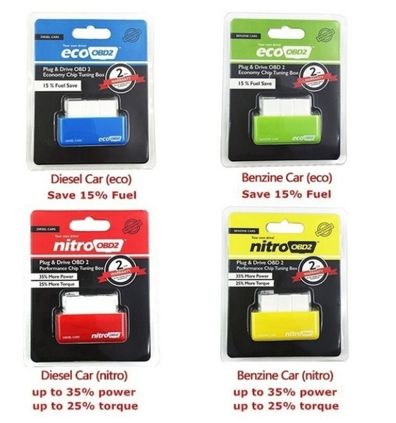 Nitro OBD2 Full-chip Nitro OBD2 Plug and Play OBDII Power Upgrade Fuel ...