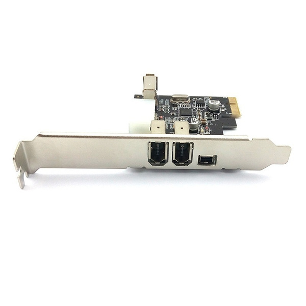 1394 Firewire Card, 1394A to PCIE (PCI Express) Expansion Card, 3 Ports ...