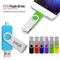 OTG USB Flash Drive 1GB 8GB 16GB 32GB 64GB Metal Pen Drive micro usb ...