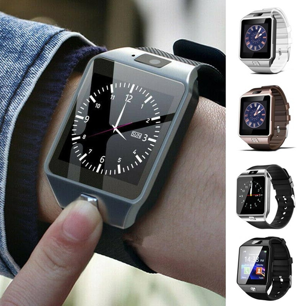 New Multifunction Blue-tooth Smart Watch & Phone with Camera SIM Card ...