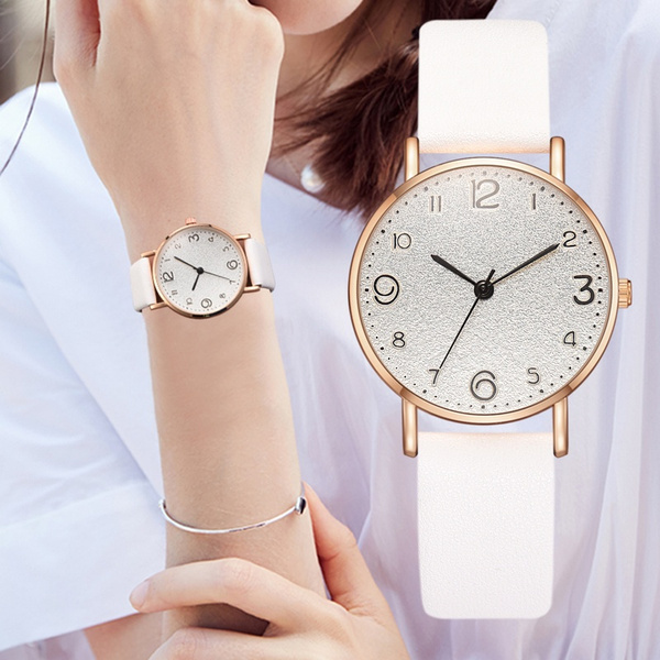 Elegant Female Clock Watch Casual Analog Quartz Wrist Watch Fashion