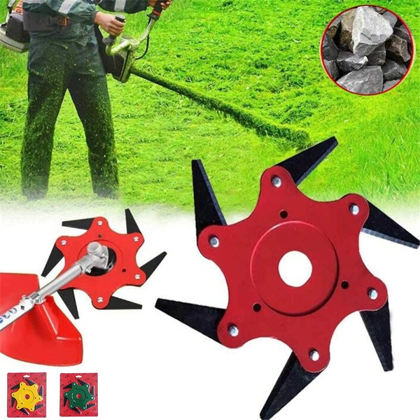 6 Tooth Brush Cutter 3 colors Brushcutter Electric Garden Trimmer ...