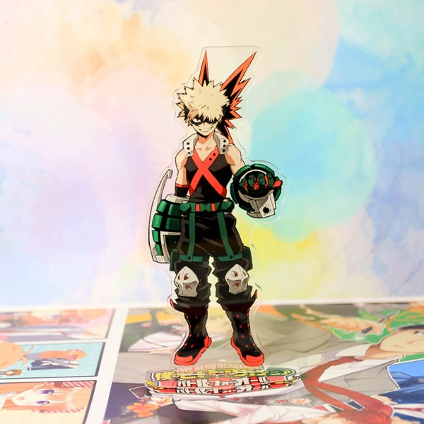 Anime My Hero Academia Acrylic Figures Stand Kirishima eijirou Midoriya ...