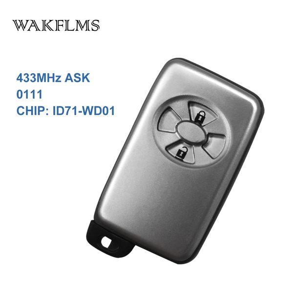 Sliver 2 Buttons With Panic 433MHz Board Number 0111 ID71-WD01 Smart ...