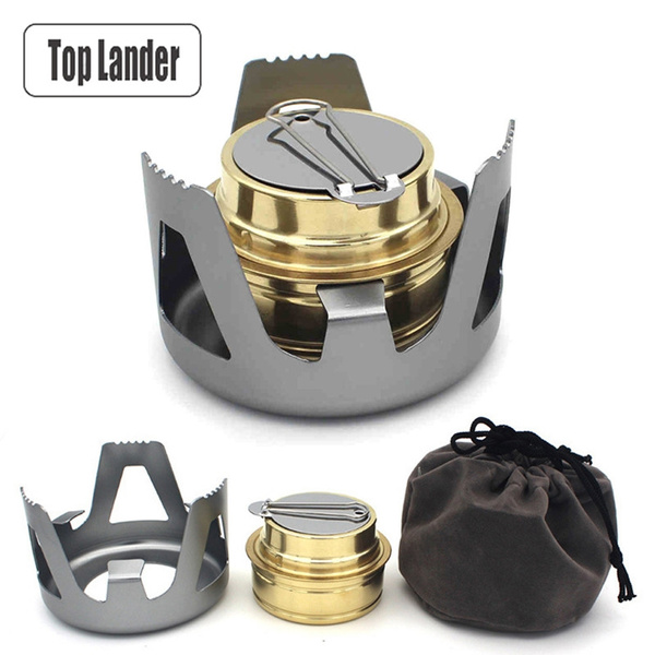 Portable Alcohol Stove Camping Equipment Stand Fire Spirit Tourist ...