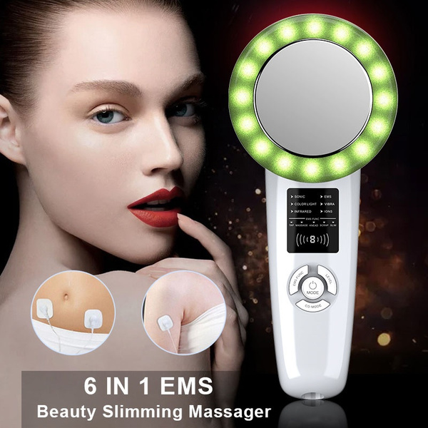NEW 6 In 1 Ultrasound EMS Body Slimming LED Photon Cavitation Therapy ...