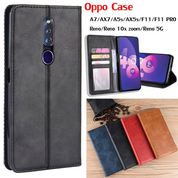 Oppo Case Flip Luxury Wallet PU Leather Back Cover Phone Case for Oppo ...