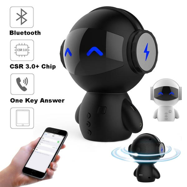 New Cute Smart Bluetooth Speaker Stereo Music Computer Speaker Calls ...