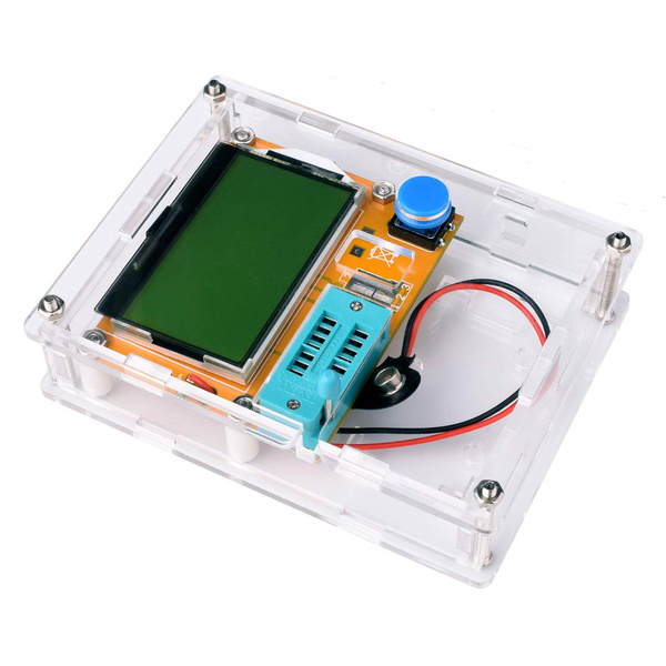 Mega328 Graphic transistor Tester, NPN PNP Diodes Triode Capacitor ESR ...