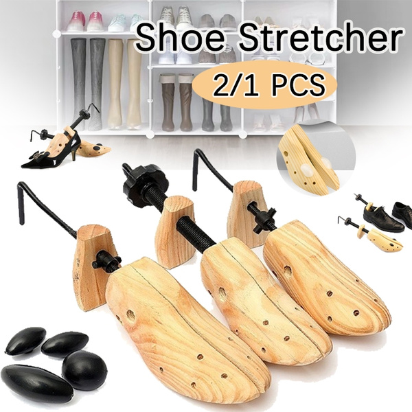 New 2 Pack/1 Pack Shoe Stretcher Women and Men's Shoe Widener - Wooden ...