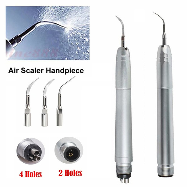 Dental Ultrasonic Air Scaler Handpiece Sonic Perio Scaling With 3 Tips ...