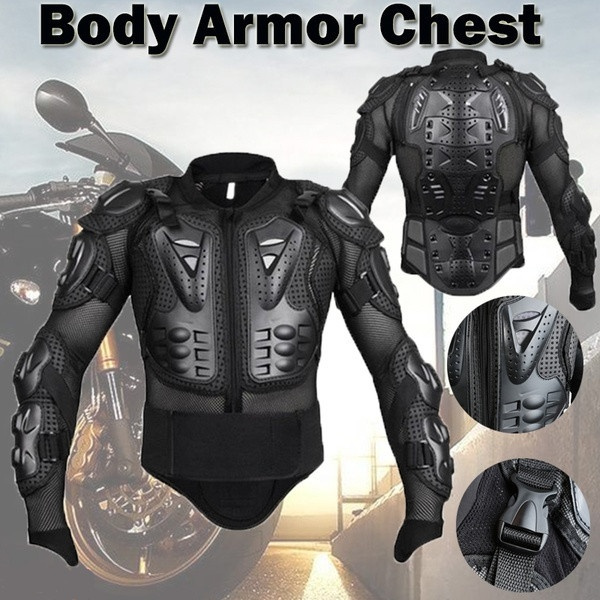 Motorcycle Motorcross Racing Full Body Armor Spine Chest Protector ...
