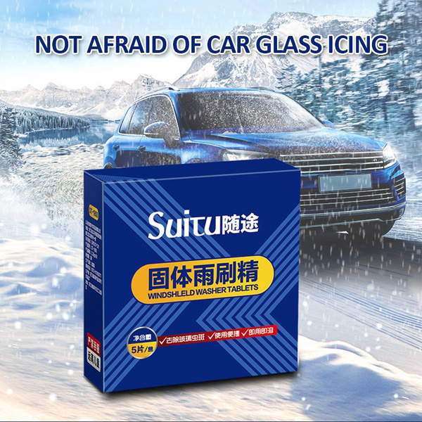 Auto Glass Water Solid Effervescent Tablets Universal Car with Strong ...