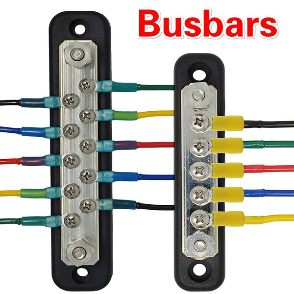 5/10 Teminals Excellent Bus Bar Busbars Line Buss Bar Terminal Ground ...