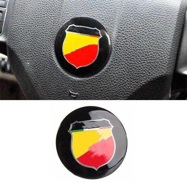 Car Steering Wheel Badge Sticker Emblem Decal | Wish