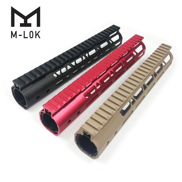 10 Inch Free Float Handguard For M-Lok Types With Monolithic Top Rail ...