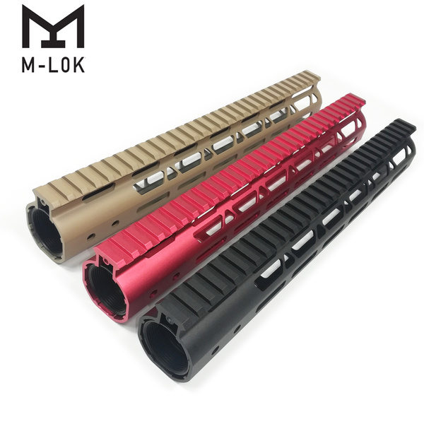 12 Inch Free Float Handguard For M-Lok Types With Monolithic Top Rail ...