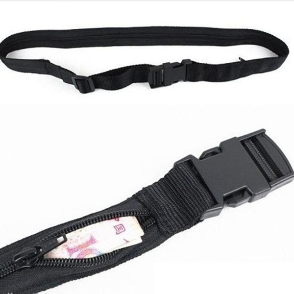 Travel Secret Waist Money Belt Hidden Security Safe Pouch Wallet Ticket ...