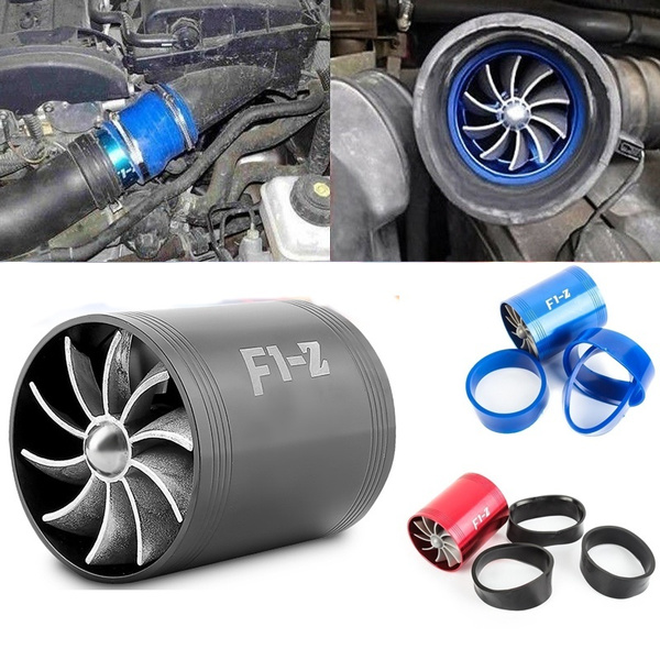 Auto Accessories Air Intake Turbonator Dual Fan Turbine Turbo ...