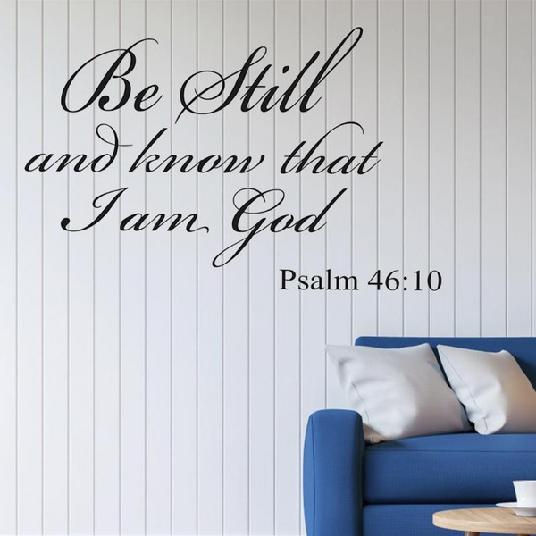 Durable Bible Verse Wall Decals Christian Quote Walls Art Stickers ...