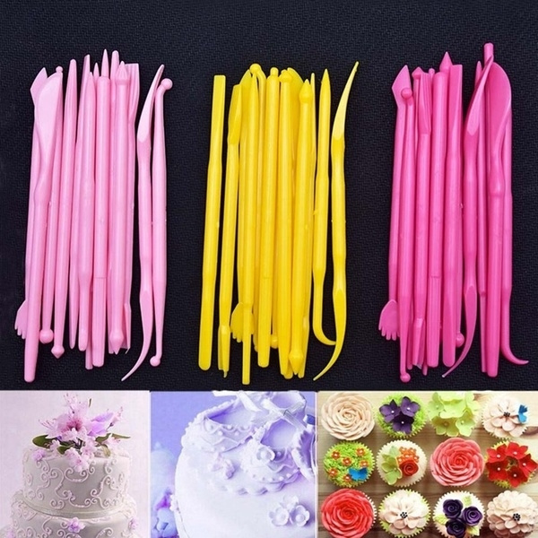 14Pcs Plastic Clay Sculpting Set Wax Carving Pottery Tools Carving ...