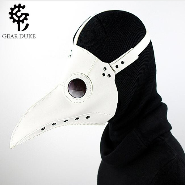 PVC Type Punk Mask Crow Reaper Skin Masks Reaper Plague Doctor Mask ...