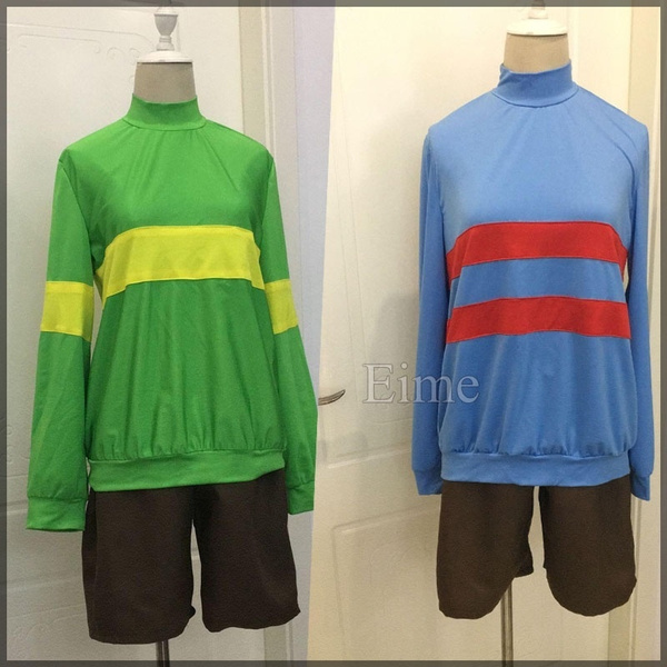 Undertale Cosplay Costume Frisk&Chara Full Sleeve Coat | Wish