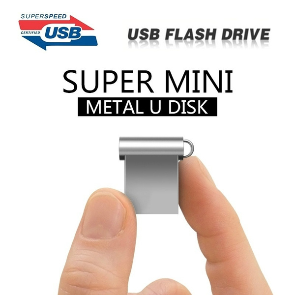 New Supper Mini Waterproof USB Flash Drive Metal Pen Drive 128GB 64GB ...