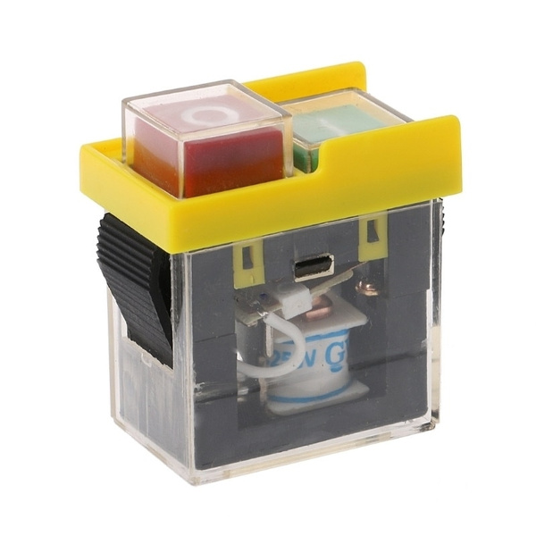 AC 250V 6A Waterproof Pushbutton Machine Saw Cutter Drill On Off ...