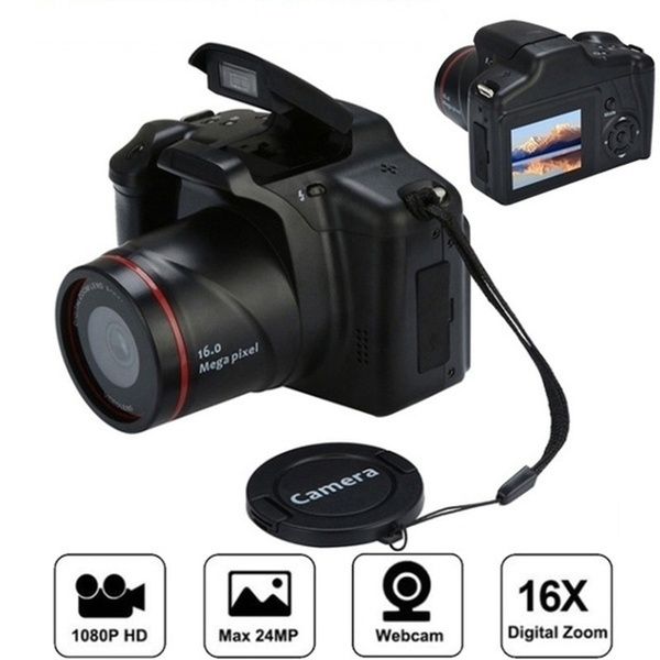 16 X Digital Zoom Full HD 1080P 16MP Digital Camera DSLR Video ...