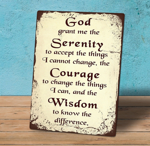 Decorative Metal Freestanding Hanging Sign Plaque Metal Art Poster ...