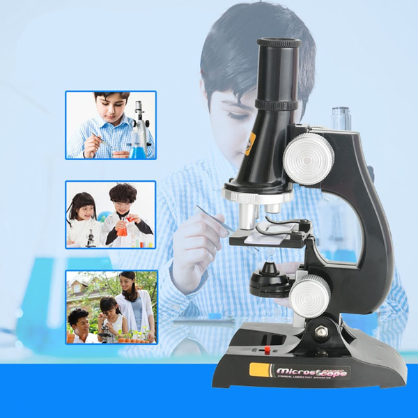 Microscope Kit Lab Science Educational Toy Gift Refined Biological ...