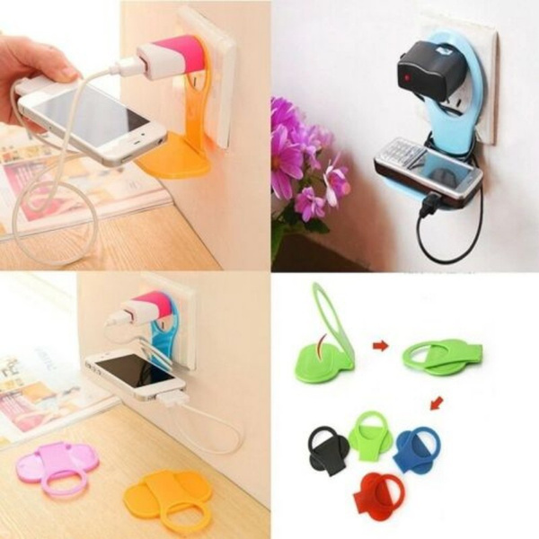 Portable Folding Mobile Phone Wall Charger Adapter Charging Holder ...