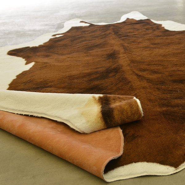Faux Cowhide Rug Large (200 x 140 cm) Animal hide Printed Area Rug | Wish