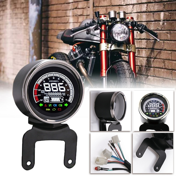 Motorbike Multi-functional Gauges Instruments Motorcycle Digital ...